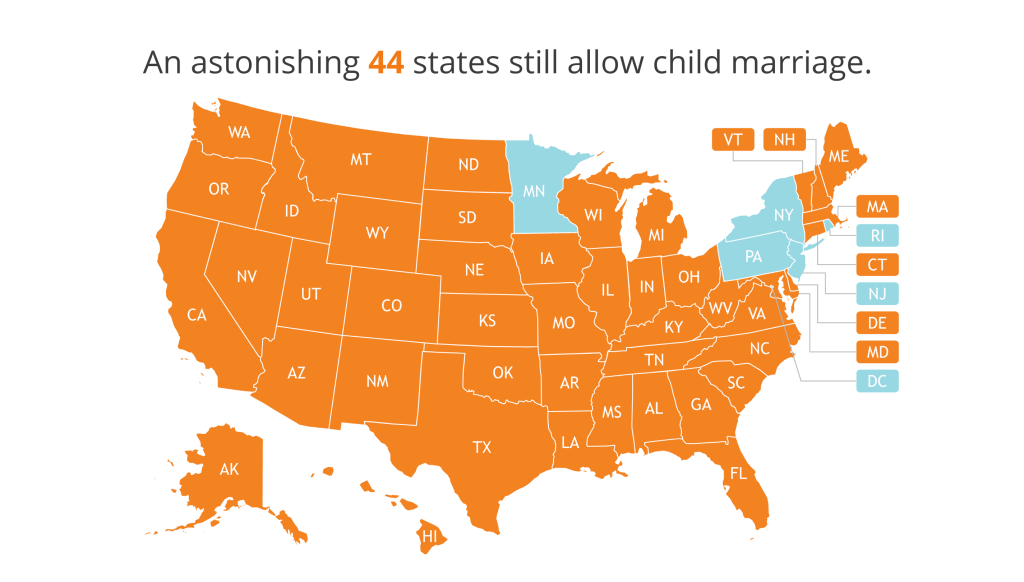 Child Marriage Map AHA Foundation