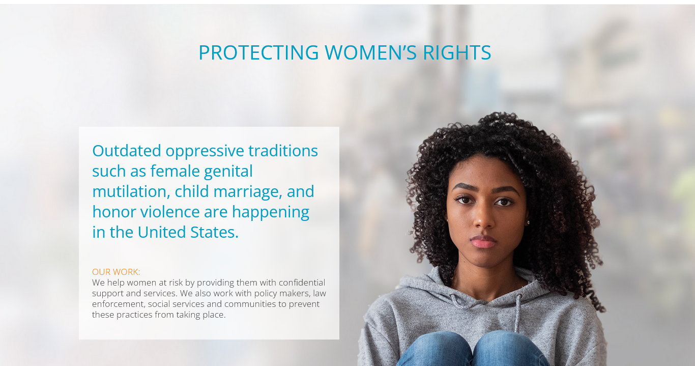 Protecting Women’s Rights - AHA Foundation